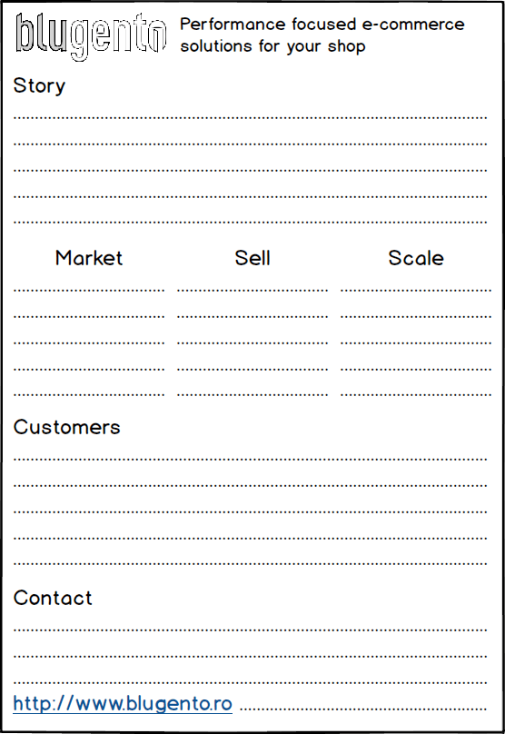 How to create your first one-page prospectus (even when you’re starting up)